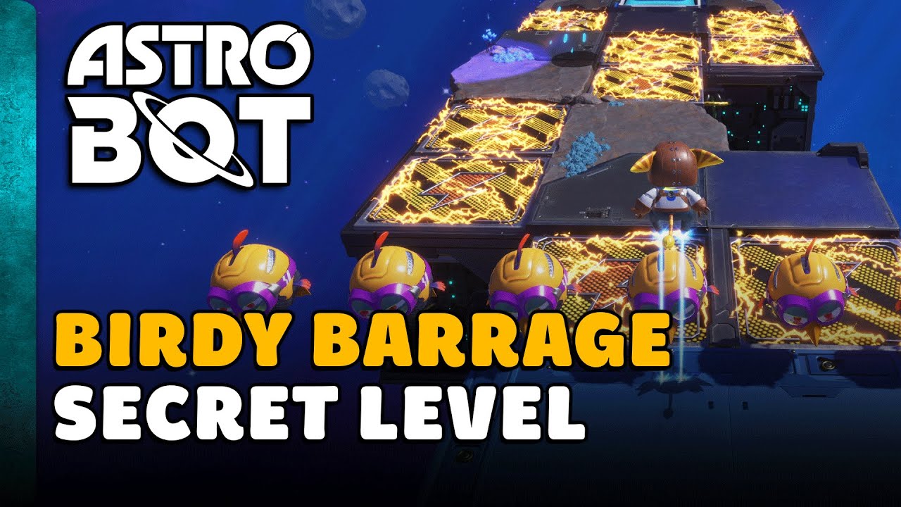 Astro Bot - Secret Level Birdy Barrage - YouTube