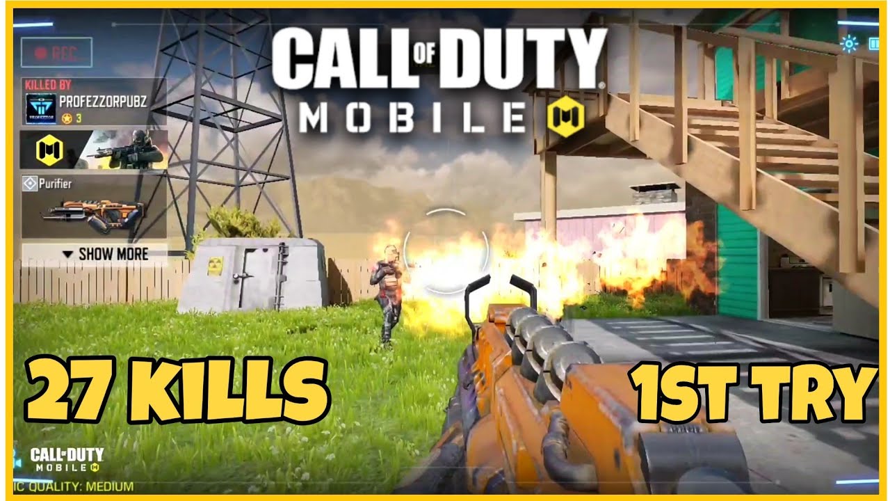 Death Match | 27 kills | Call Of Duty - YouTube