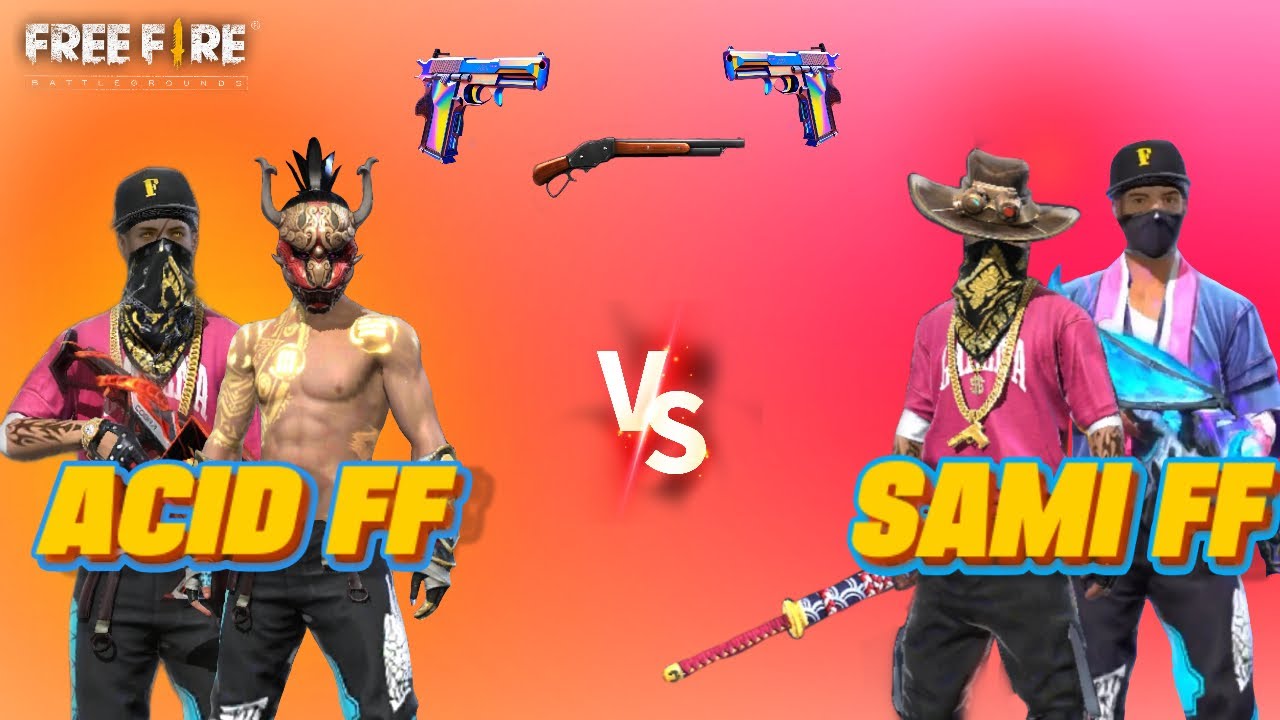 ACID FF VS SAMI FF 2V2 ROOM ||ACID FF||FF GAME PLAY - YouTube