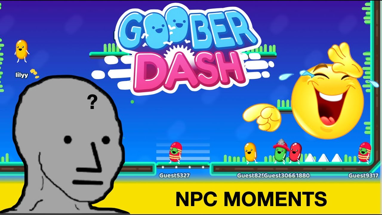 NPCs in Goober Dash - Funny Video - YouTube