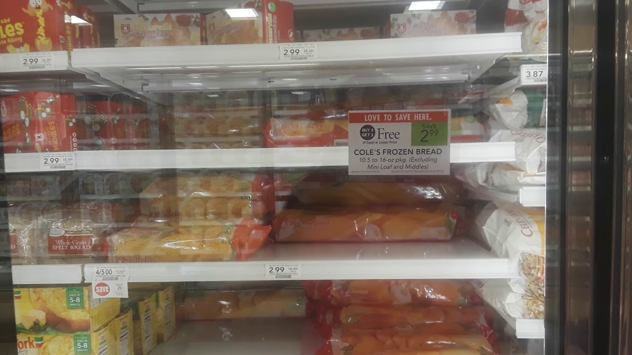 Coles Garlic Bread just 50¢ at Publix this week - YouTube