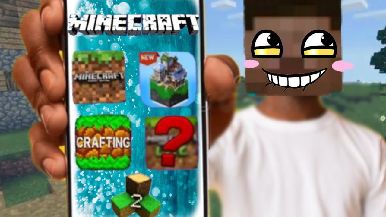 Top Las Mejores Aplicaciones Copias de Minecraft *Para Celulares* - YouTube