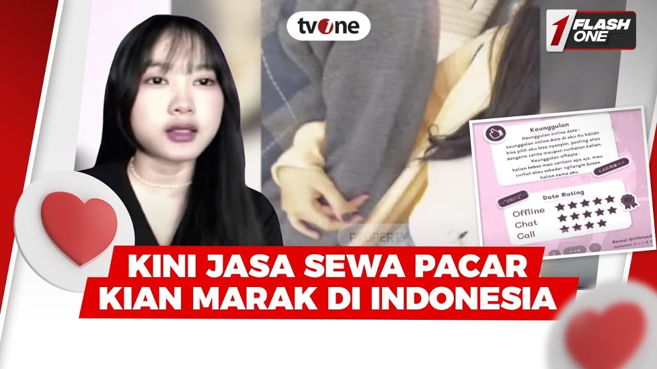 Kini Jasa Sewa Pacar Kian Marak di Indonesia | FlashOne - YouTube