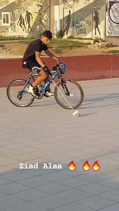 Ziad Alaa in bike polo . #bike - YouTube