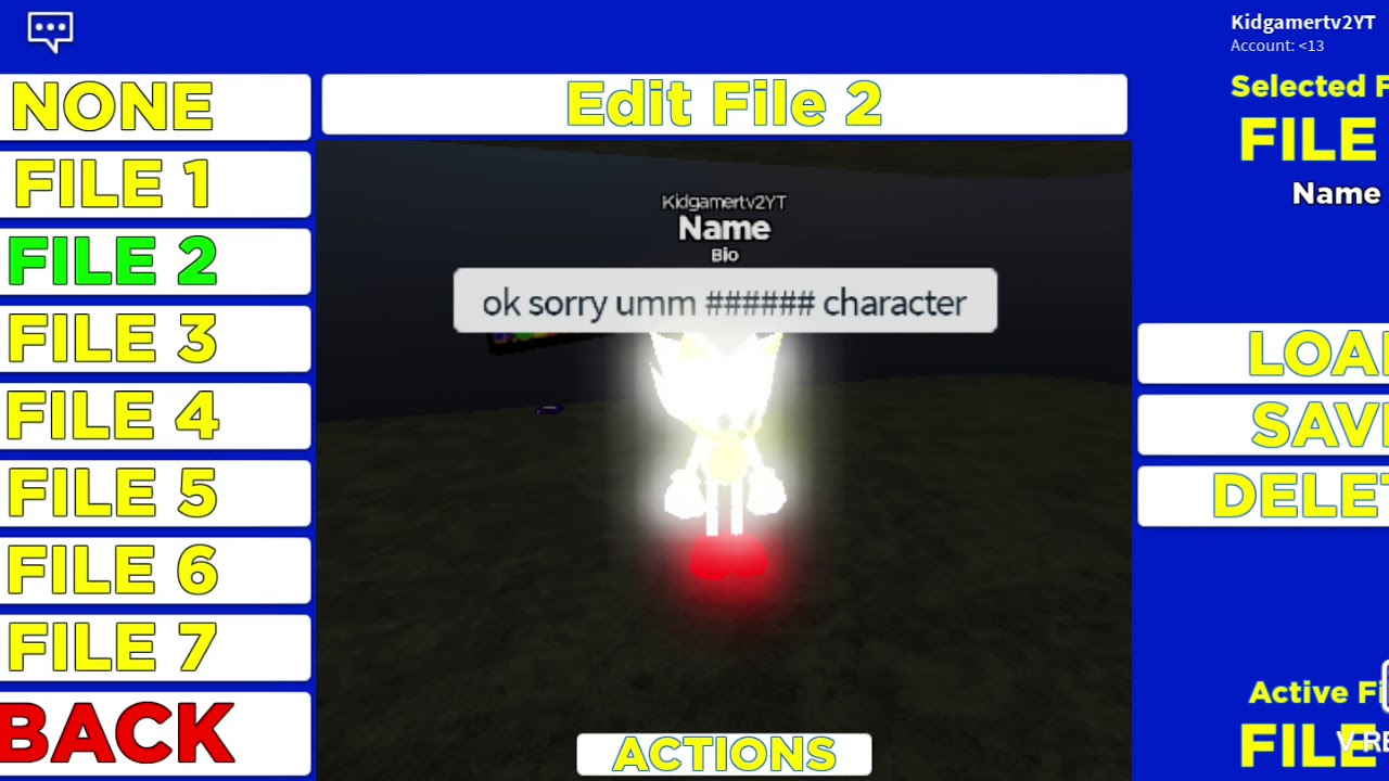 Poly Sonic RP all custom characters created by me - YouTube