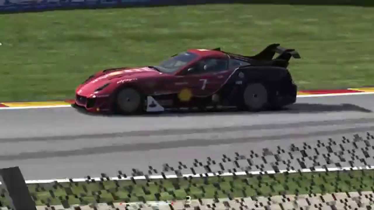 Assetto Corsa: Road America Hotlap - Ferrari 599XX Evo - YouTube