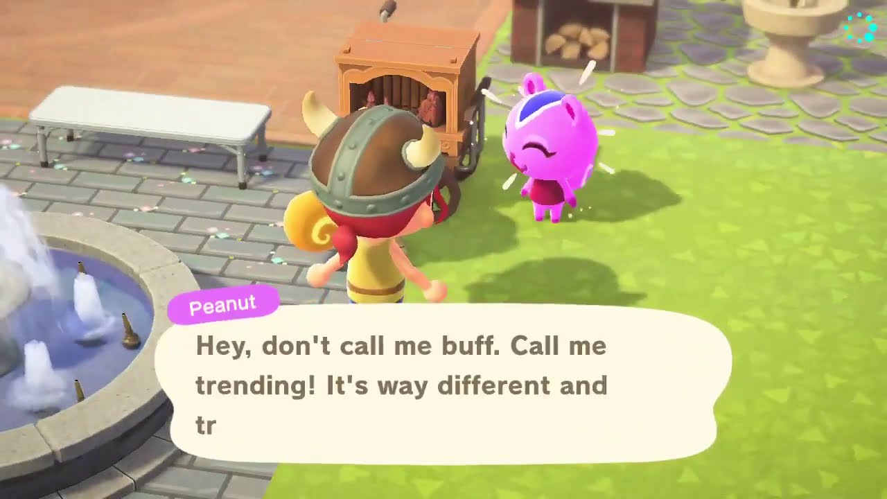 Animal Crossing: New Horizons - don't call Peanut buff, except when you ...