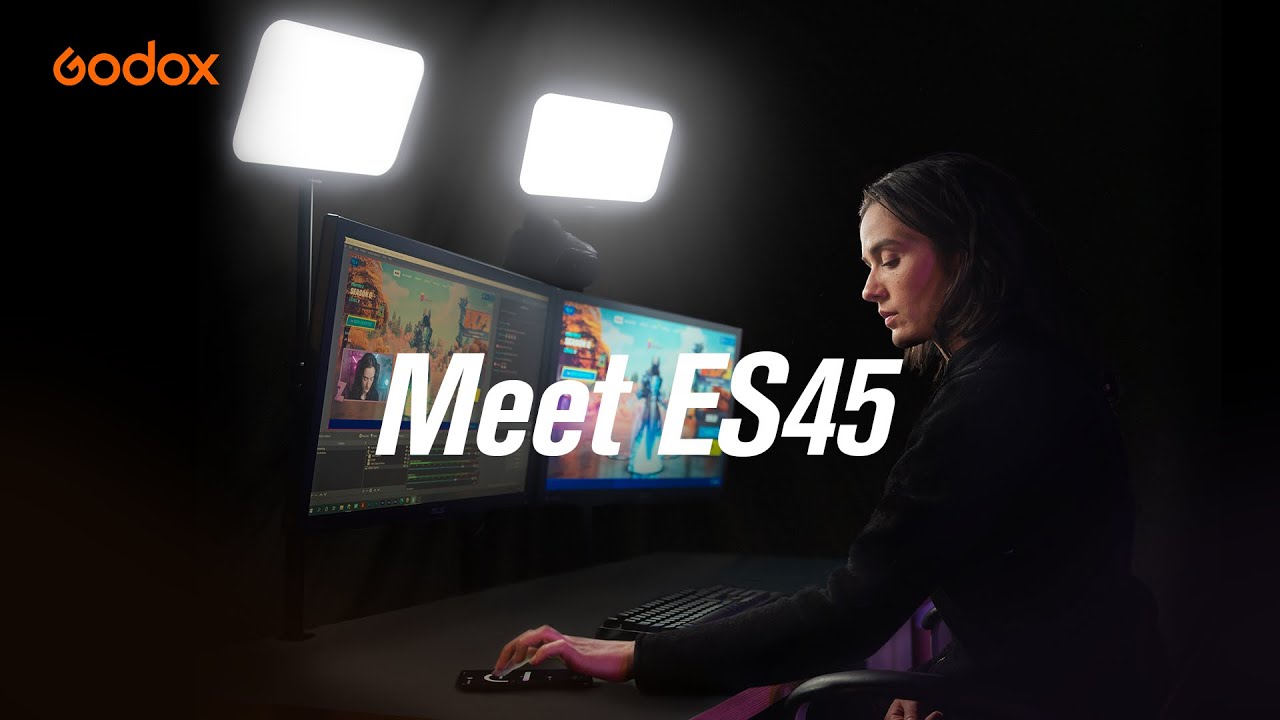 Godox: Meet Godox ES45 designed for e-sports streamers - YouTube