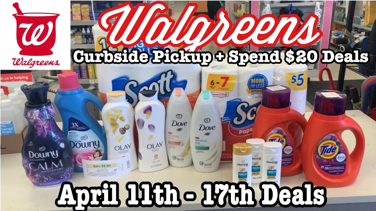 Walgreens Couponing | Curbside PickUp + Spend $20 Booster Deals | Apr ...