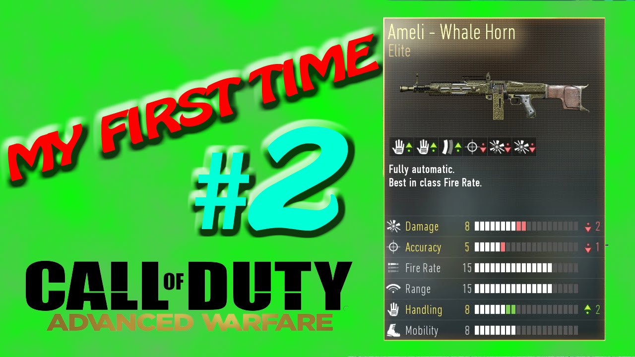 MY FIRST TIME: EP#2. Ameli Whale Horn. Call Of Duty: Advanced Warfare ...