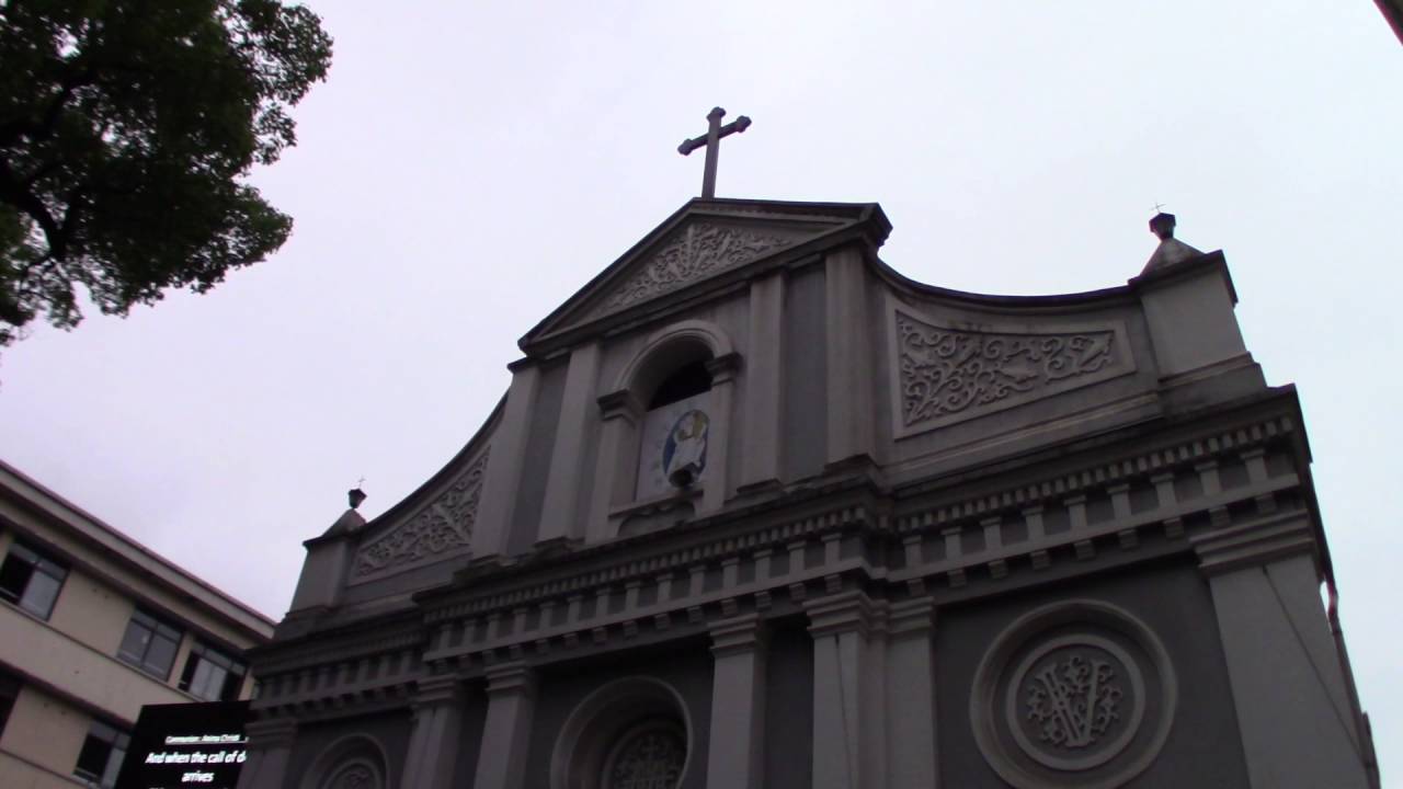 The Immaculate Conception Catholic Church in Hangzhou, China (MVI 0135 ...