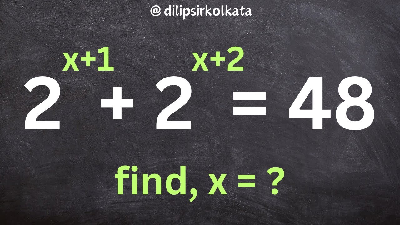 Equation | সমাধান | বীজগণিত | dilipsirkolkata | #algebra #maths # ...
