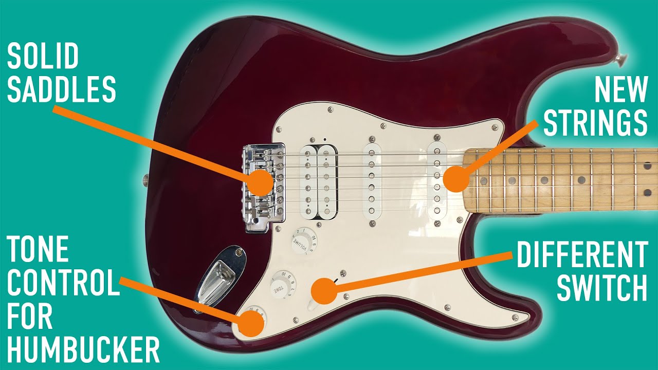Stratocaster upgrades! Tele sounds, bridge pickup tone control and more ...