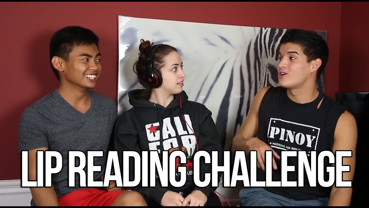 LIP READING CHALLENGE ft. Anna Clendening - YouTube