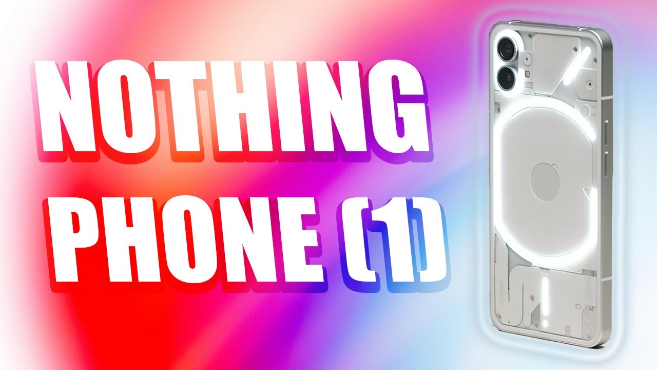 Un design qui va Révolutionner le Smartphone ? Test du Nothing Phone (1 ...