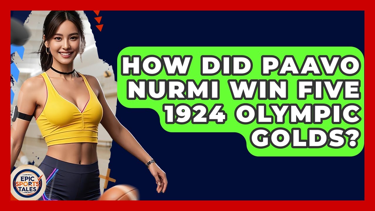 How Did Paavo Nurmi Win Five 1924 Olympic Golds? - Epic Sports Tales ...