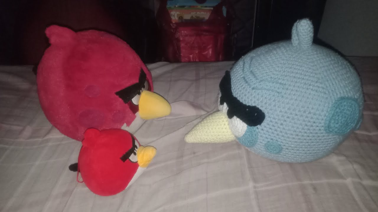 Angry Birds Plush: Red and Terence Visit Their Cousin, Tony! - YouTube