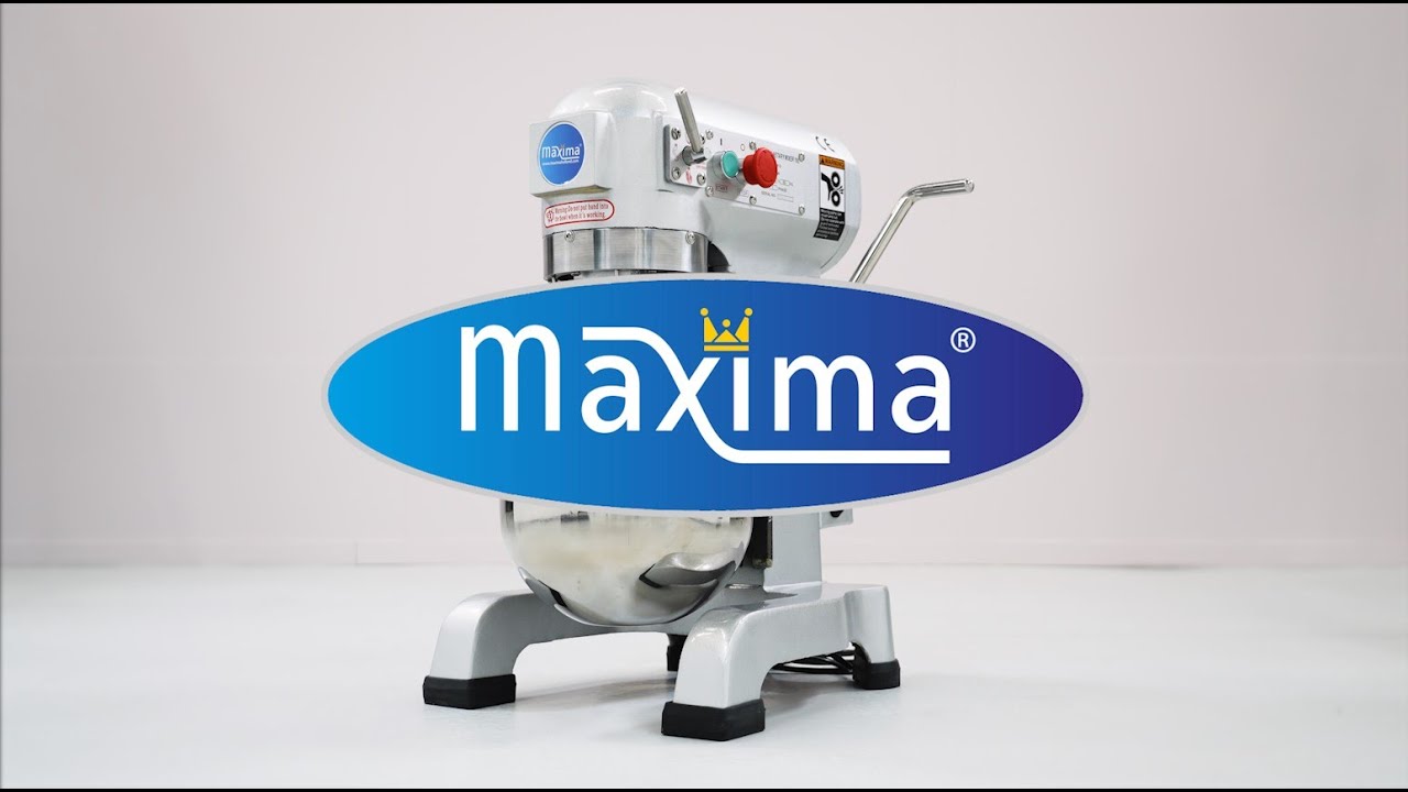 Maxima Planetary Mixer 10L - YouTube