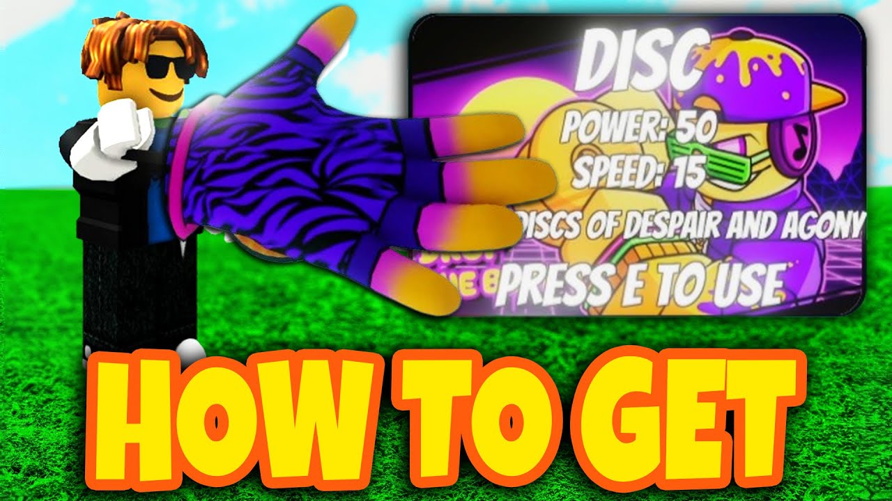 HOW TO GET DISC GLOVE SHOWCASE In SLAP BATTLES! Roblox - YouTube