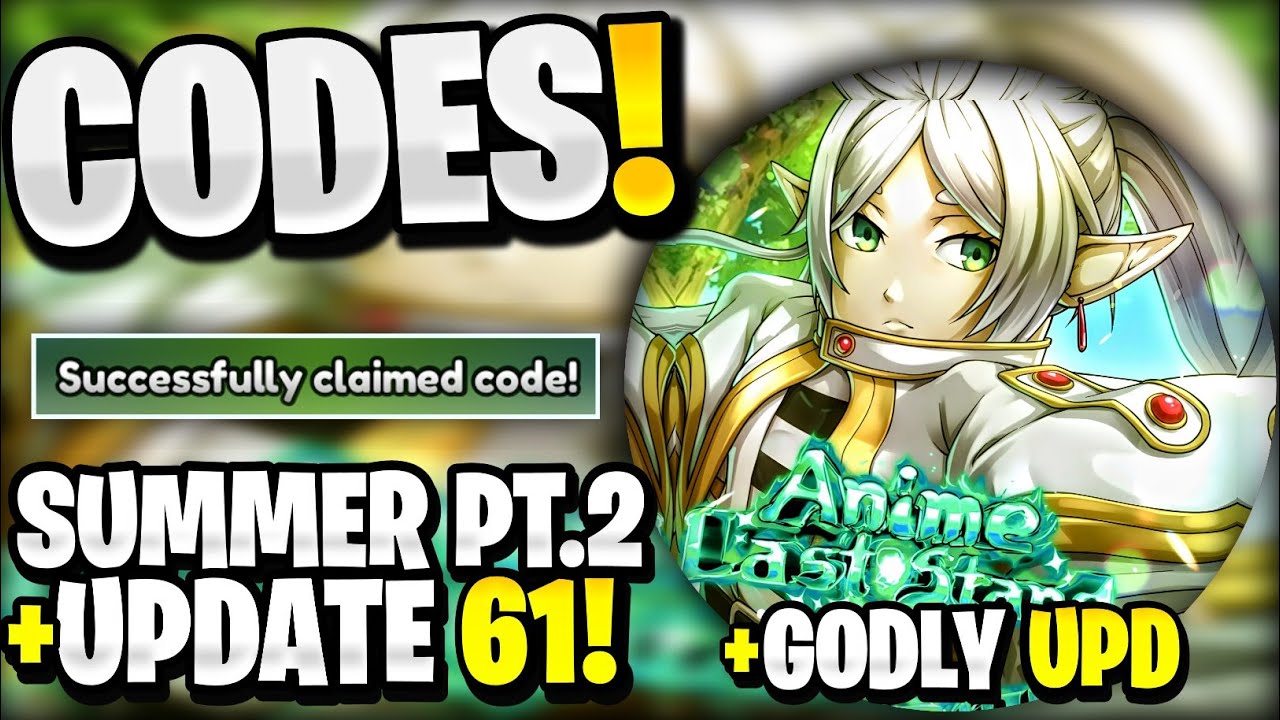 🥬*NEW* All Working GODLY + SUMMER PART 2 UPDATE 61 CODES FOR ALS ...