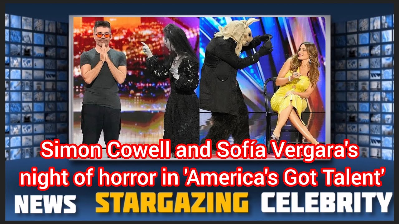 Simon Cowell and Sofía Vergara's Terrifying Encounter on 'America's Got Talent' - YouTube