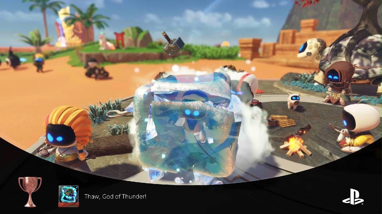 ASTRO BOT - Thaw, God of Thunder Trophy - YouTube