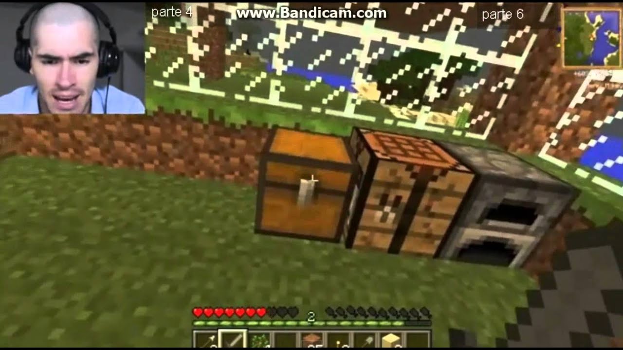 PITBULL JUGANDO MINECRAFT ? / Minecraft/ Parte 5 / JuegaGerman - YouTube