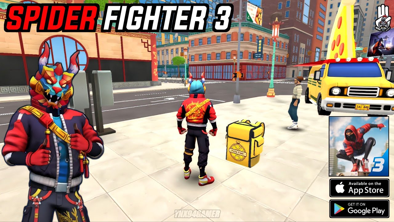 Spider Fighter 3 (New Skin: STRIDER ) Gameplay Android&Ios - YouTube