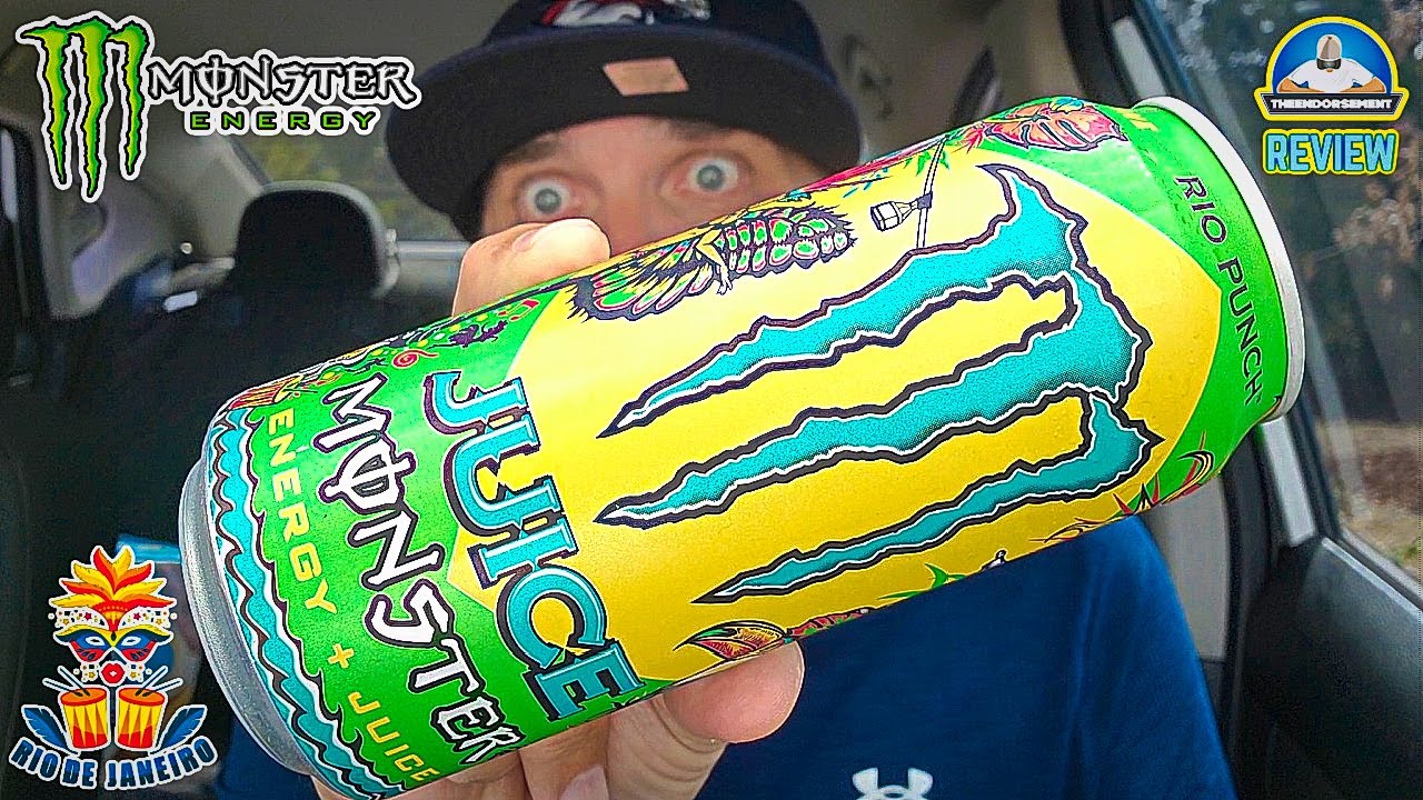 Monster Energy® Juice Rio Punch Review! 👾🧃 | BEST Monster Flavor Ever ...