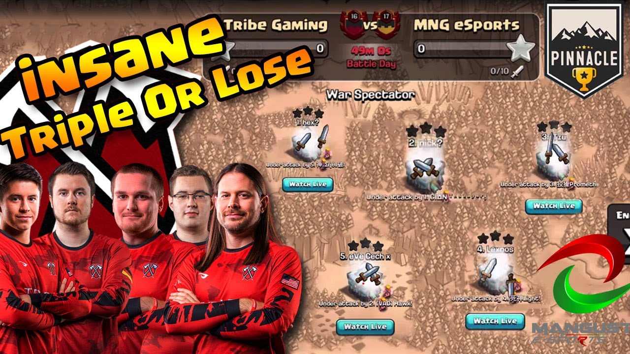 Bad Start! Can We Still Win? LIVE 5v5 War In Tribe Gaming | Episode 3 ...