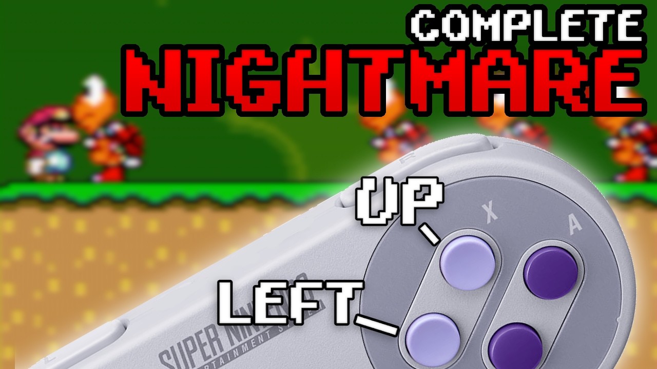 Super Mario World with INVERTED Controls - YouTube