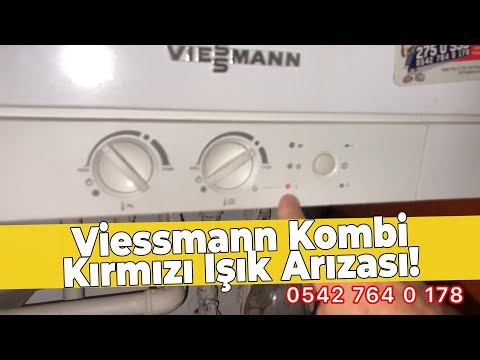 VIESMAN Kombi Neden Kırmızı Işık Yakar ve Çözümü
