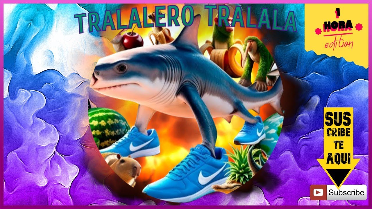 ¡Tralalero Tralala 1 HORA! 😂🚀 Meme Moda EPIC + Todos los Personajes ...