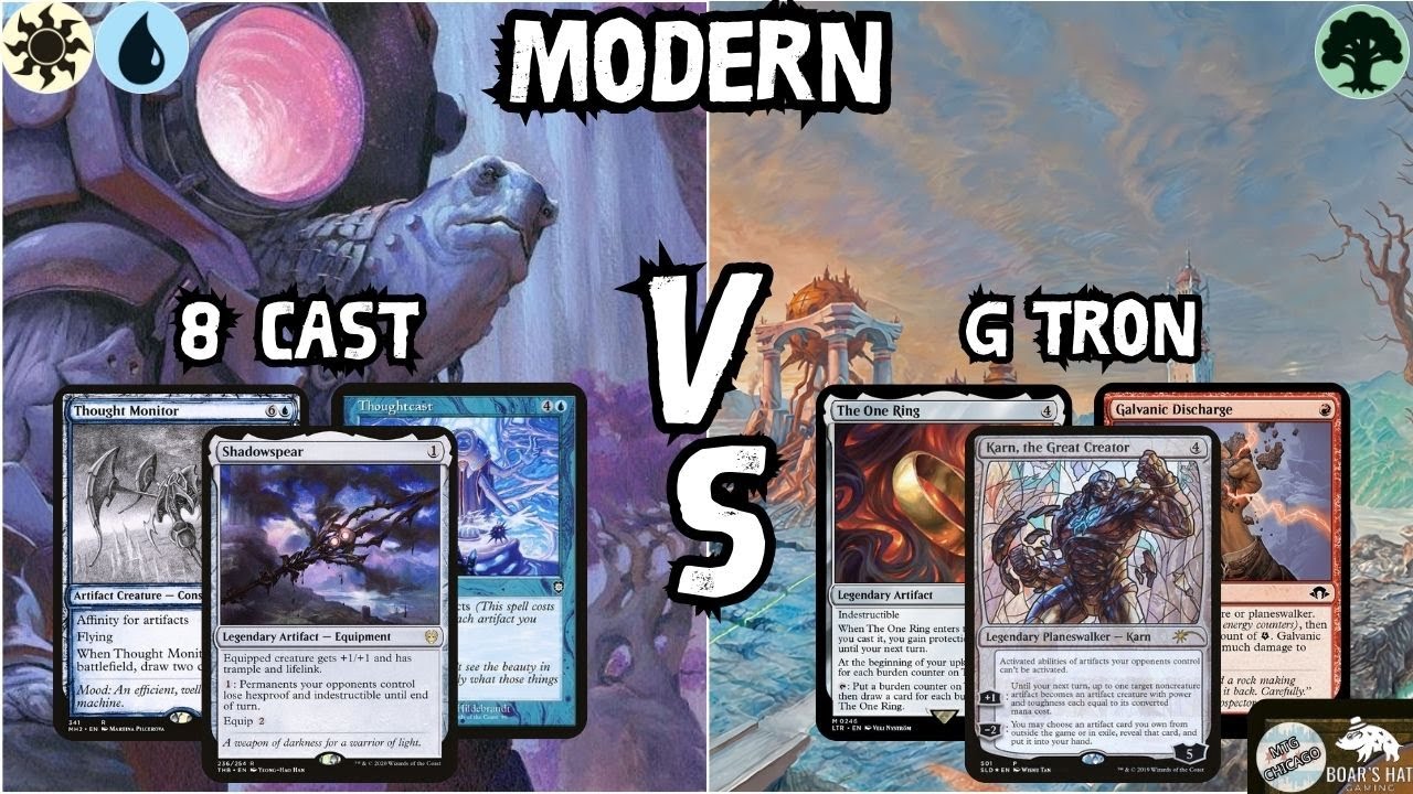 8 Cast VS Mono Green Tron [MTG Modern] - YouTube