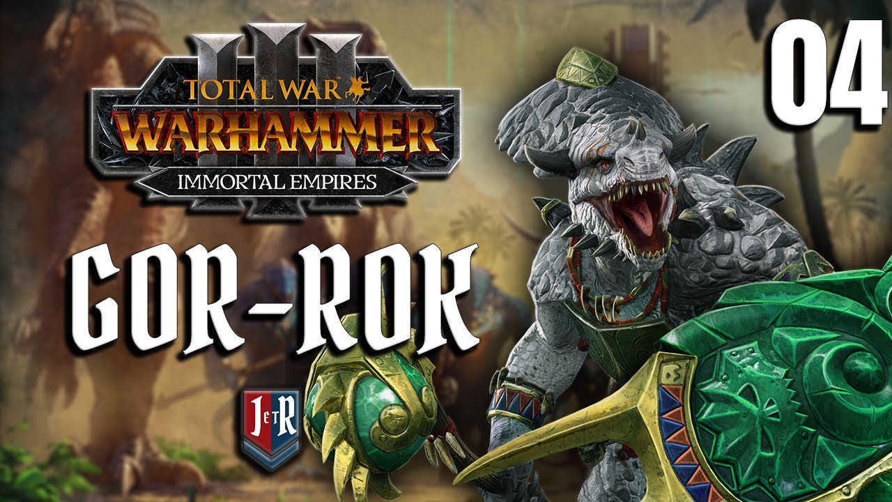 GOR-ROK - Total War: Warhammer 3 Immortal Empires - Itza Lizardmen ...