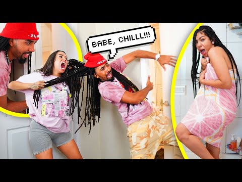 *CAUGHT* SPYING on my SISTER-IN-LAW in the SHOWER BY MY GF! 😳 | The Family Project