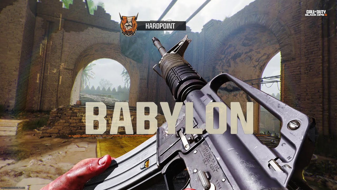 Call of Duty Black Ops 6 - Open Beta Babylon Hardpoint Gameplay | India ...