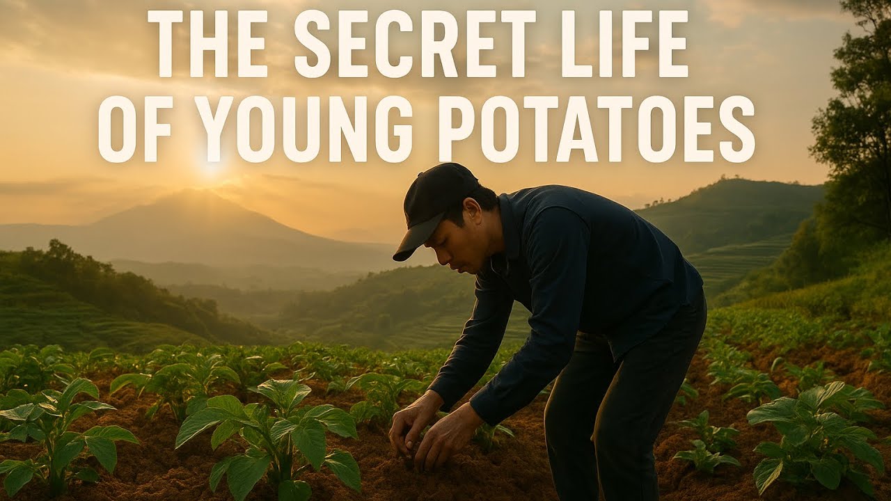 “Nurturing Young Potatoes in a Peaceful Countryside | Village Life ...