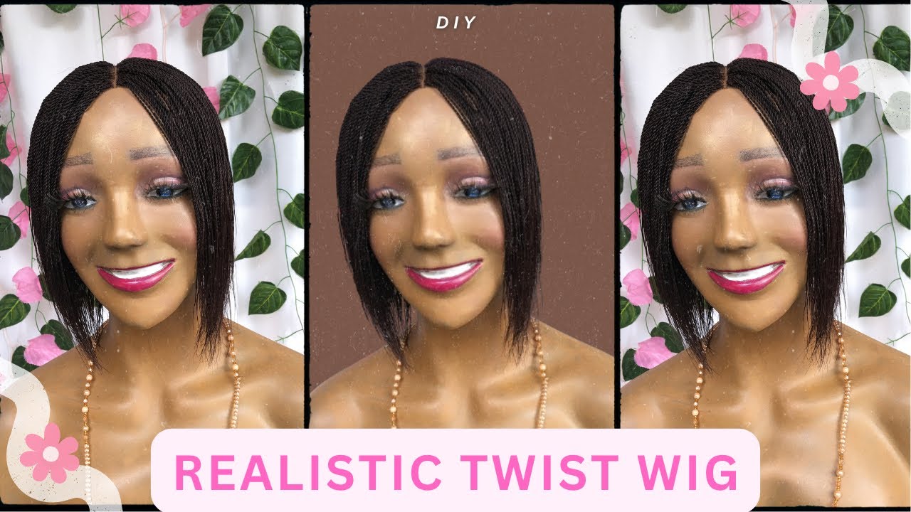 How To Make Twisting Wig/DIY Wig - YouTube