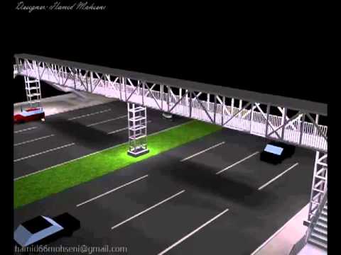 Pedestrian Bridge Lighting Design.mp4 - YouTube