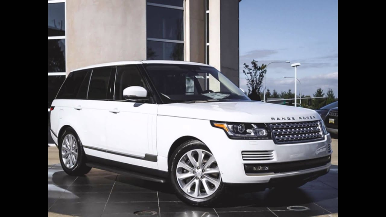 2016 Range Rover Fuji White - YouTube