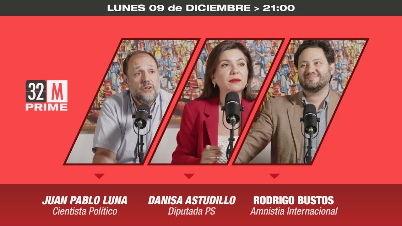 32 MINUTOS / 9 DICIEMBRE / JUAN PABLO LUNA analista, DANISA ASTUDILLO ...