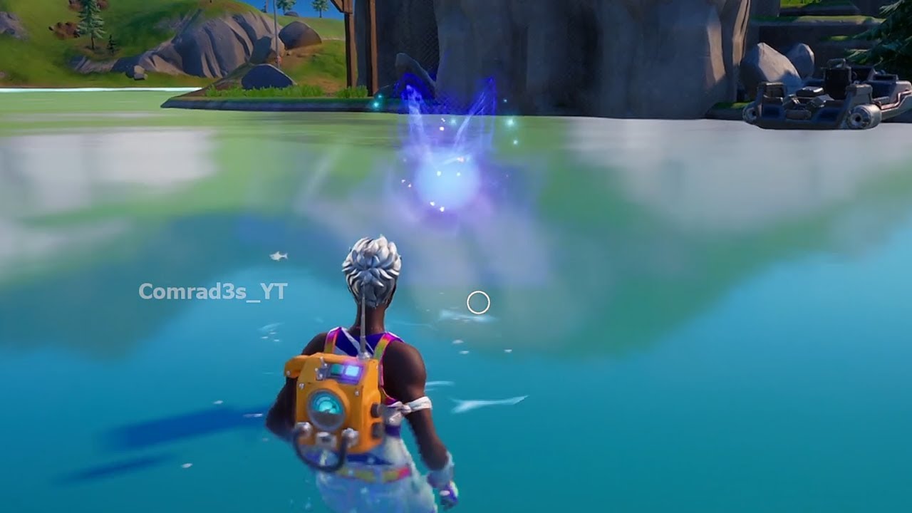 Record energy signatures around Loot Lake Fortnite - YouTube