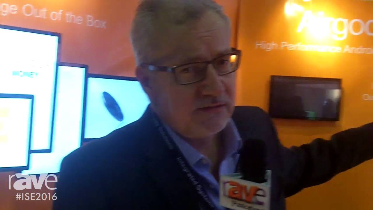 ISE 2016: Airgoo Signage Features Android Digital Display - YouTube