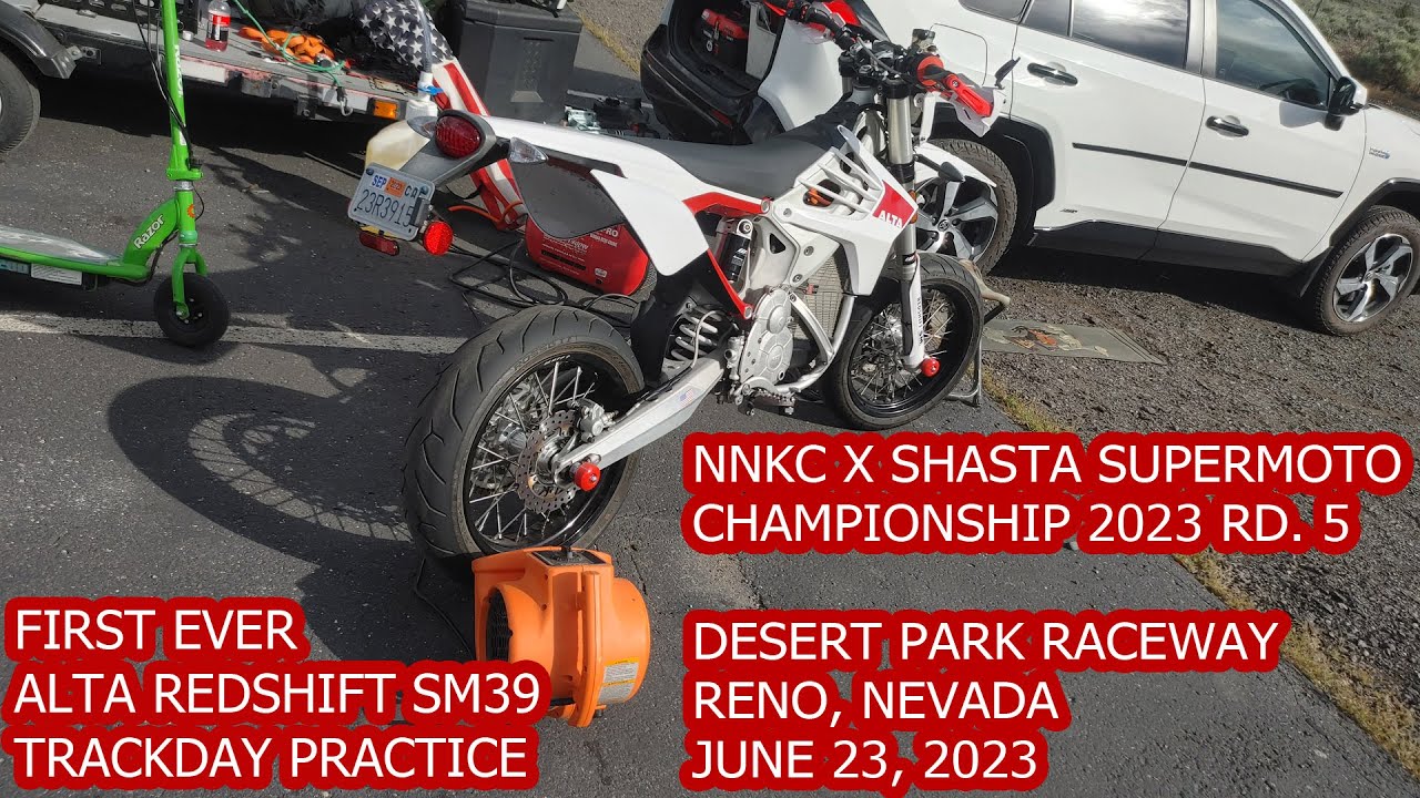 Alta Redshift SM39's First Ever Trackday Practice @ Desert Park Raceway ...