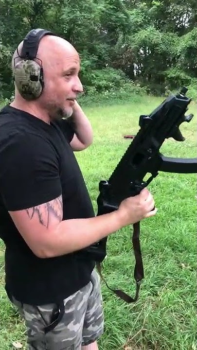 Cz Scorpion With Binary Trigger 9mm Mag Dump FAST! - YouTube