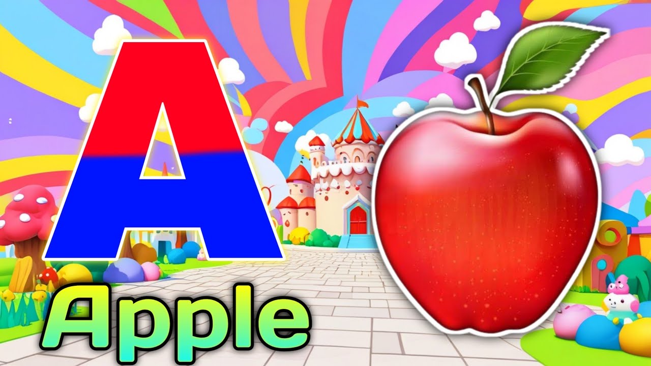 ABC Phonics Song | Alphabets A to Z in English _ A For Airplane _ ABC ...