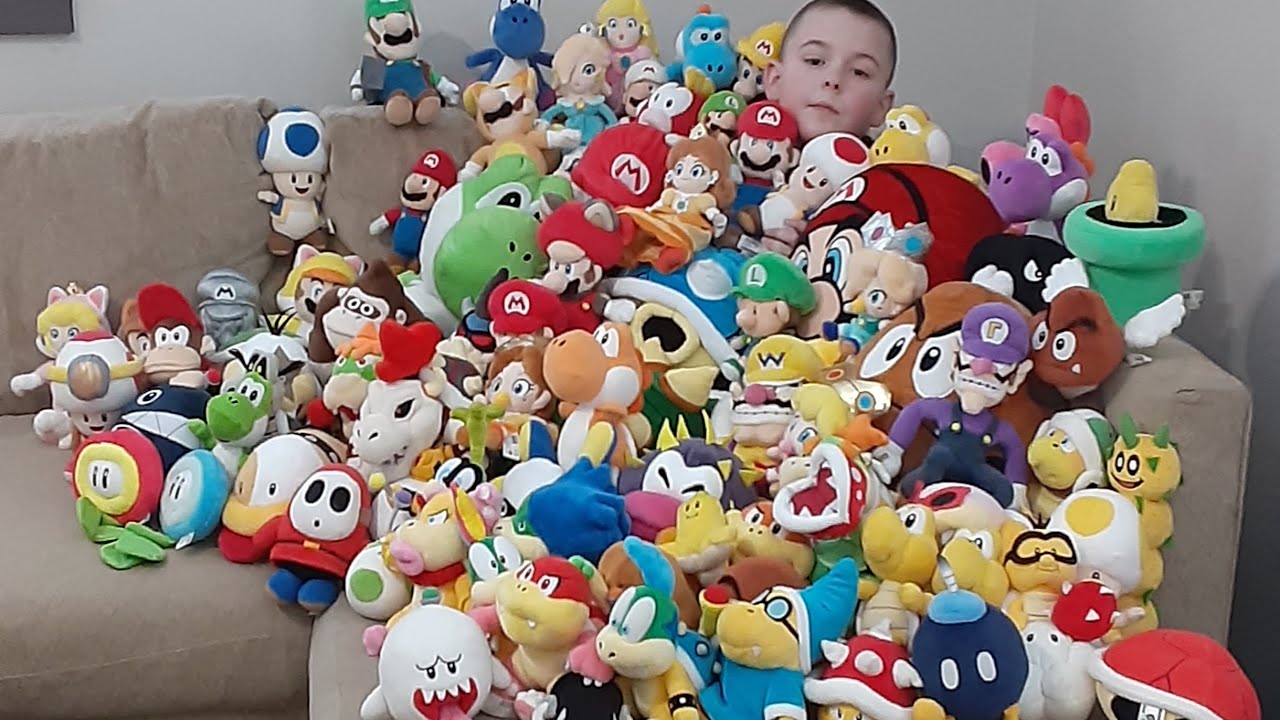 Super Mario plush collection 2022 - YouTube
