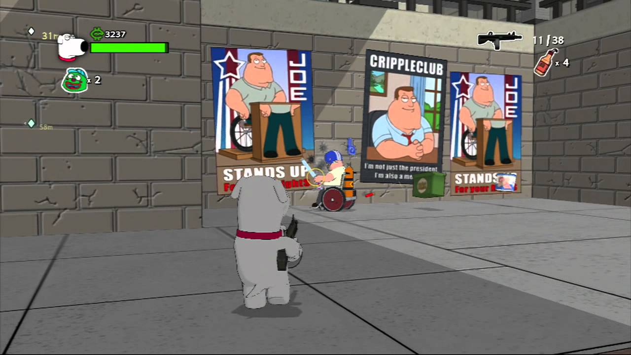 family guy back to the multiverse - handicapable - - YouTube