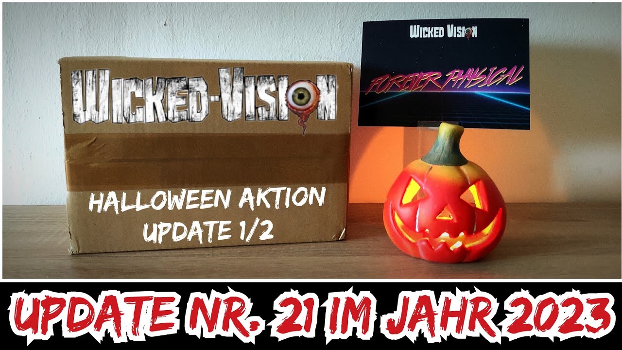 Halloween Aktion bei WICKED VISION | Filmupdate Nr. 21 - YouTube